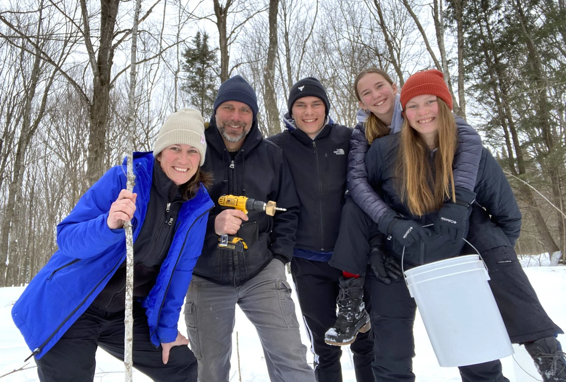 Collecting sap the old-fashioned way – by tap and bucket - The Business ...