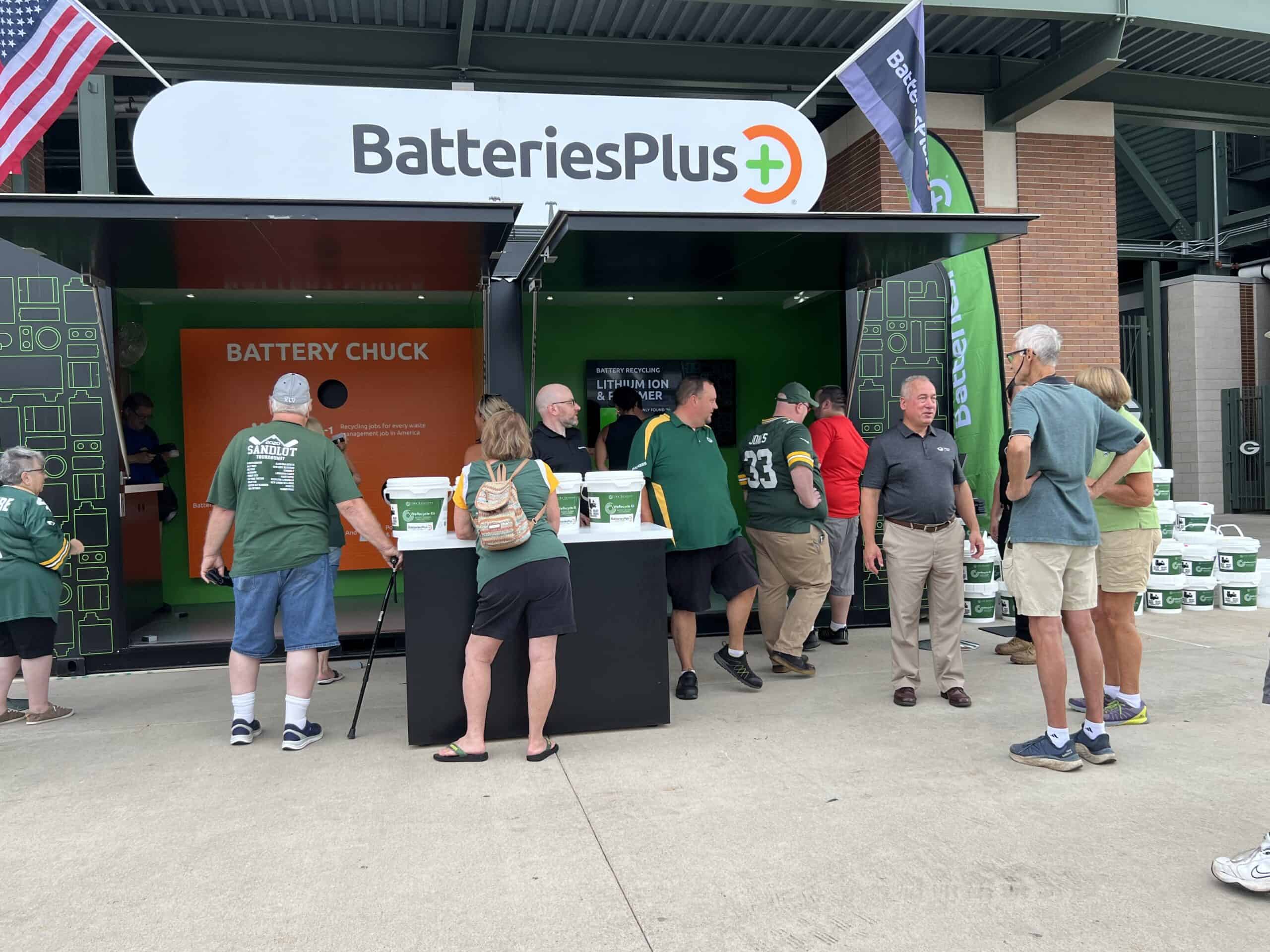 Packers partner with Batteries Plus, promote battery recycling - The ...