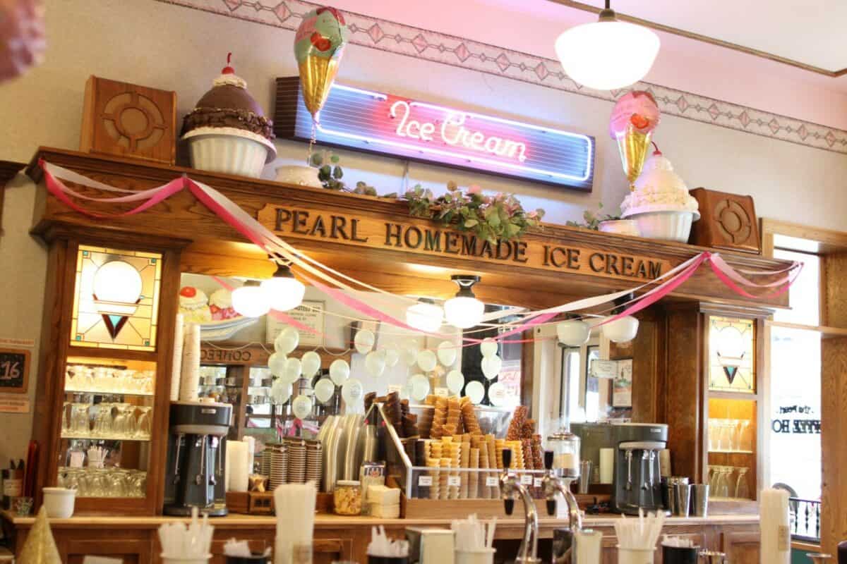 Savor a piece of history at The Pearl Ice Cream Parlor & Confectionery ...