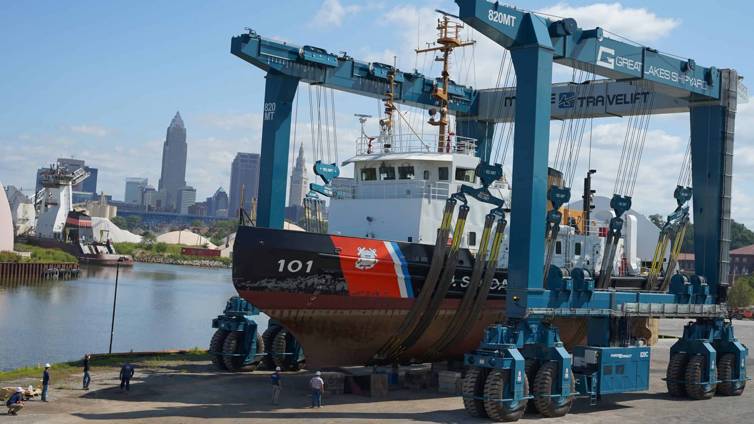 Marine Travelift awarded $5.2 million federal contract - The Business News