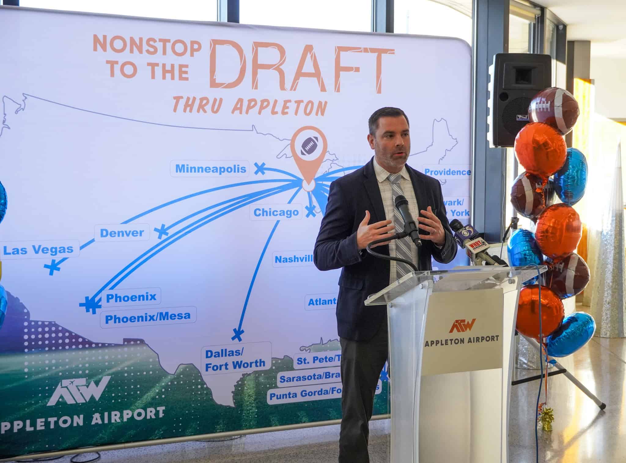 Appleton Airport adds flights for NFL Draft - The Business News