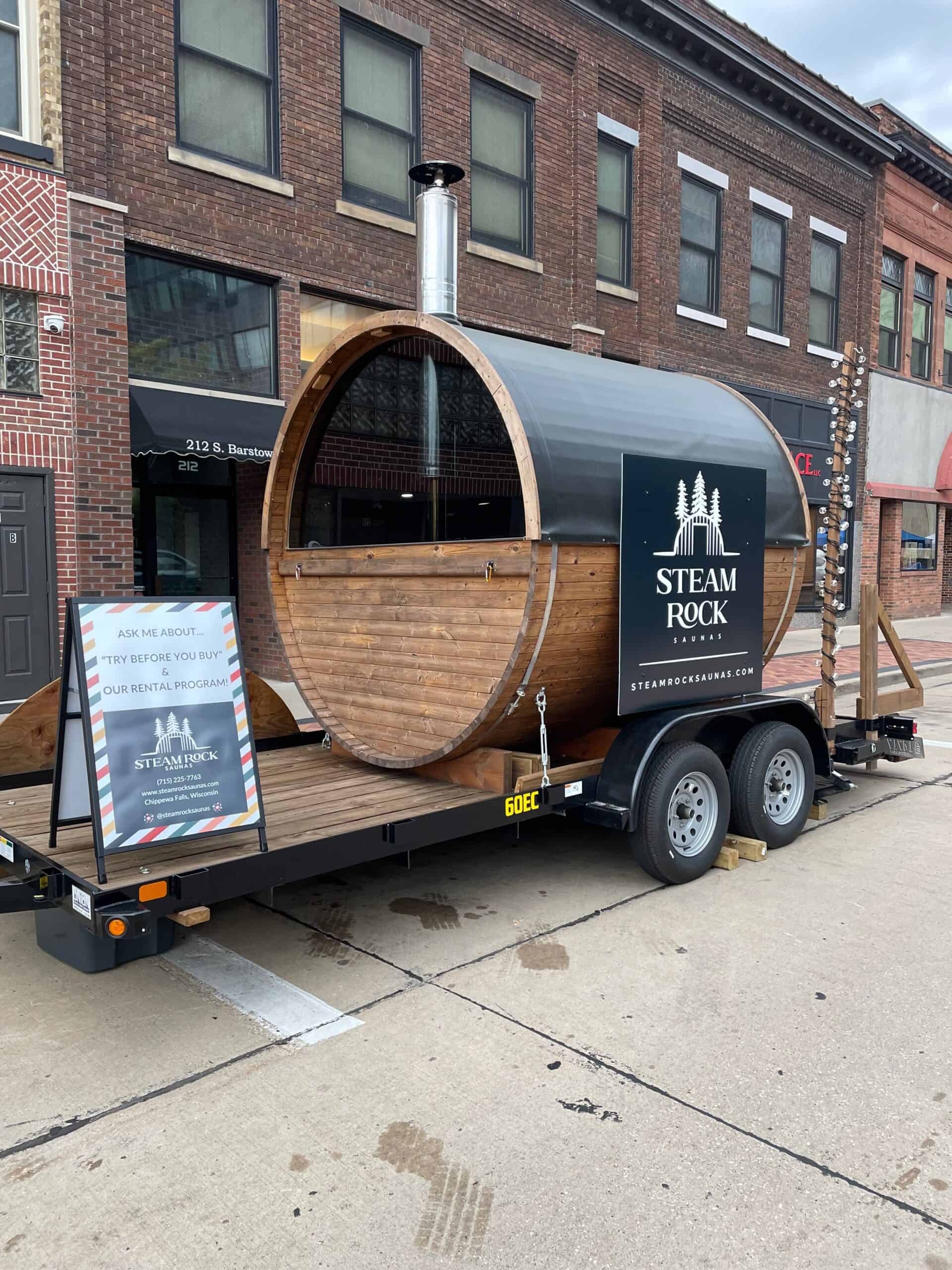 Business owners spreading the word about benefits of outdoor saunas ...