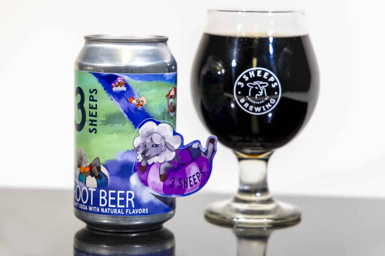 3 Sheeps Brewing features student artwork on craft root beer cans - The ...