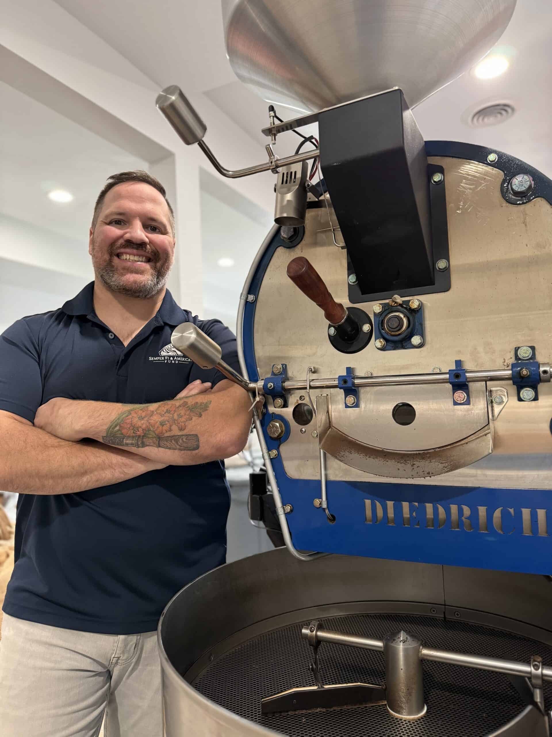 Coffee roasting business helping veterans one cup, conversation at a ...