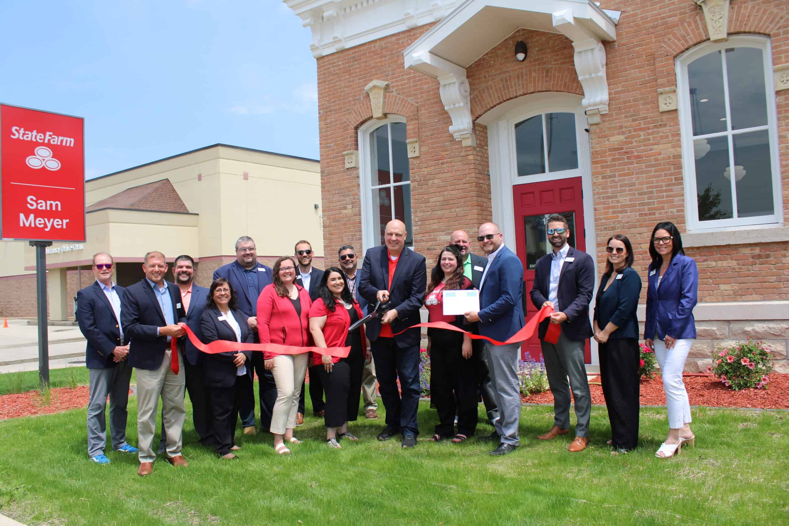 Sam Meyer State Farm Agency holds official ribbon cutting - The ...