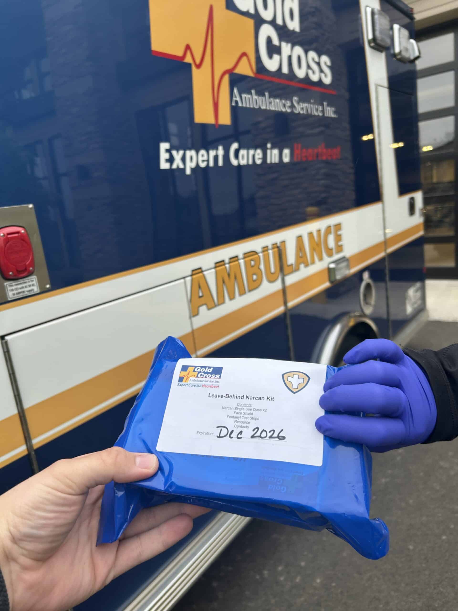 Gold Cross Ambulance Service launches Leave-Behind Narcan Kit program ...