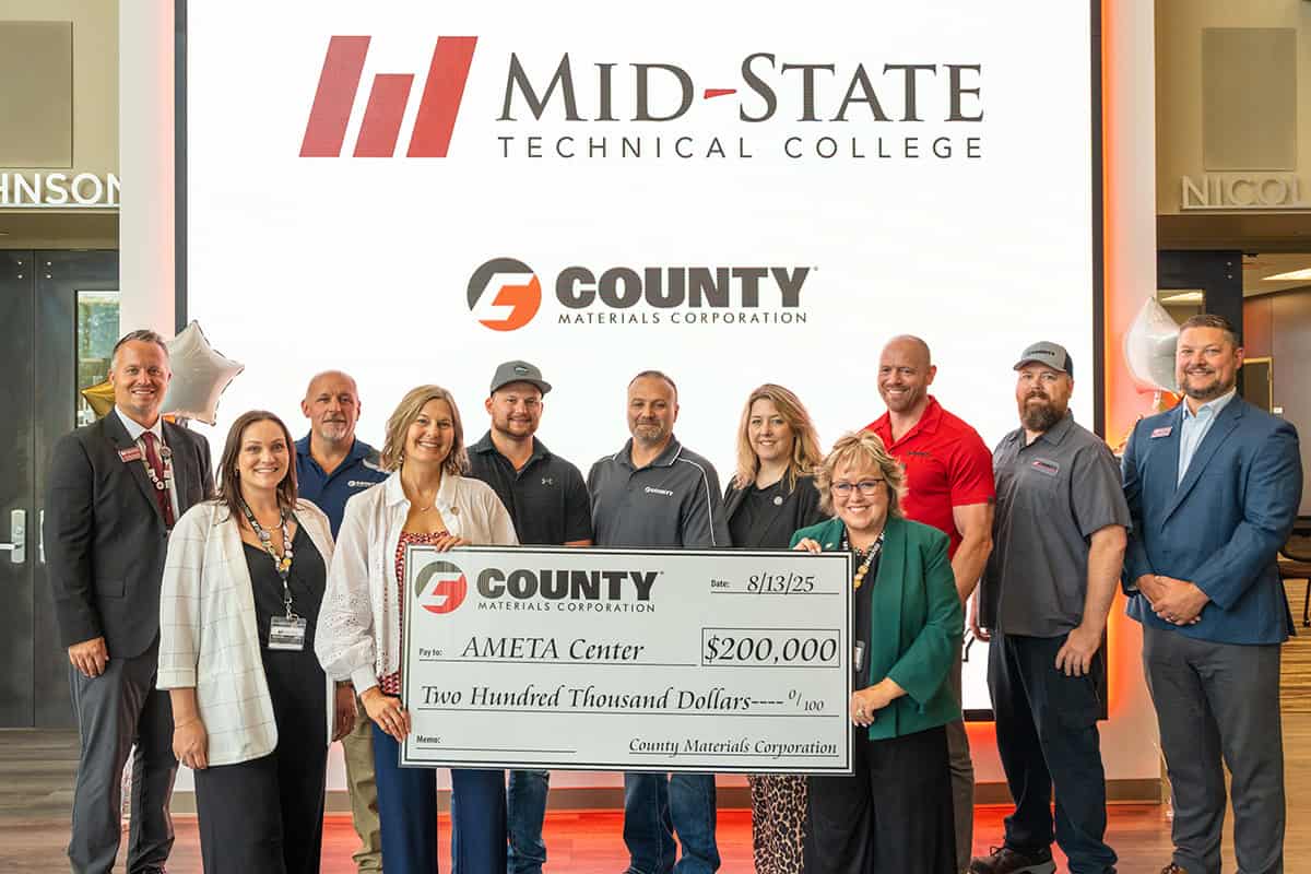 County Materials joins Mid-State as key AMETA™ partner - The Business News