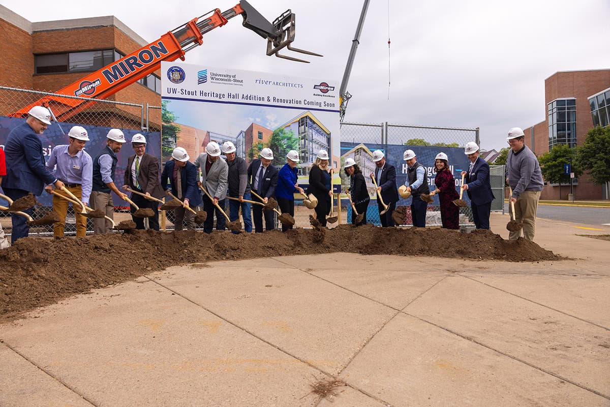 UW-Stout breaks ground on $144M Heritage Hall renovation - The Business ...