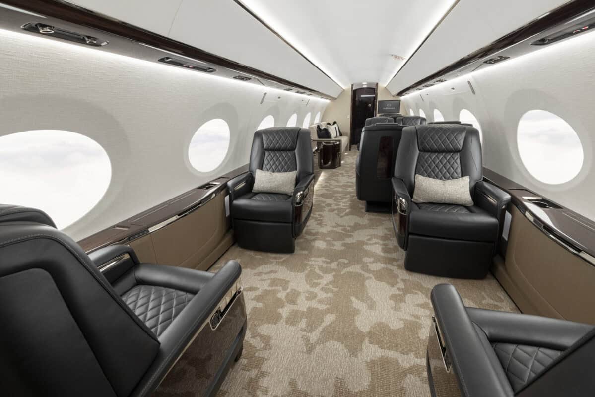 Gulfstream outfits new private jet at Appleton facility - The Business News