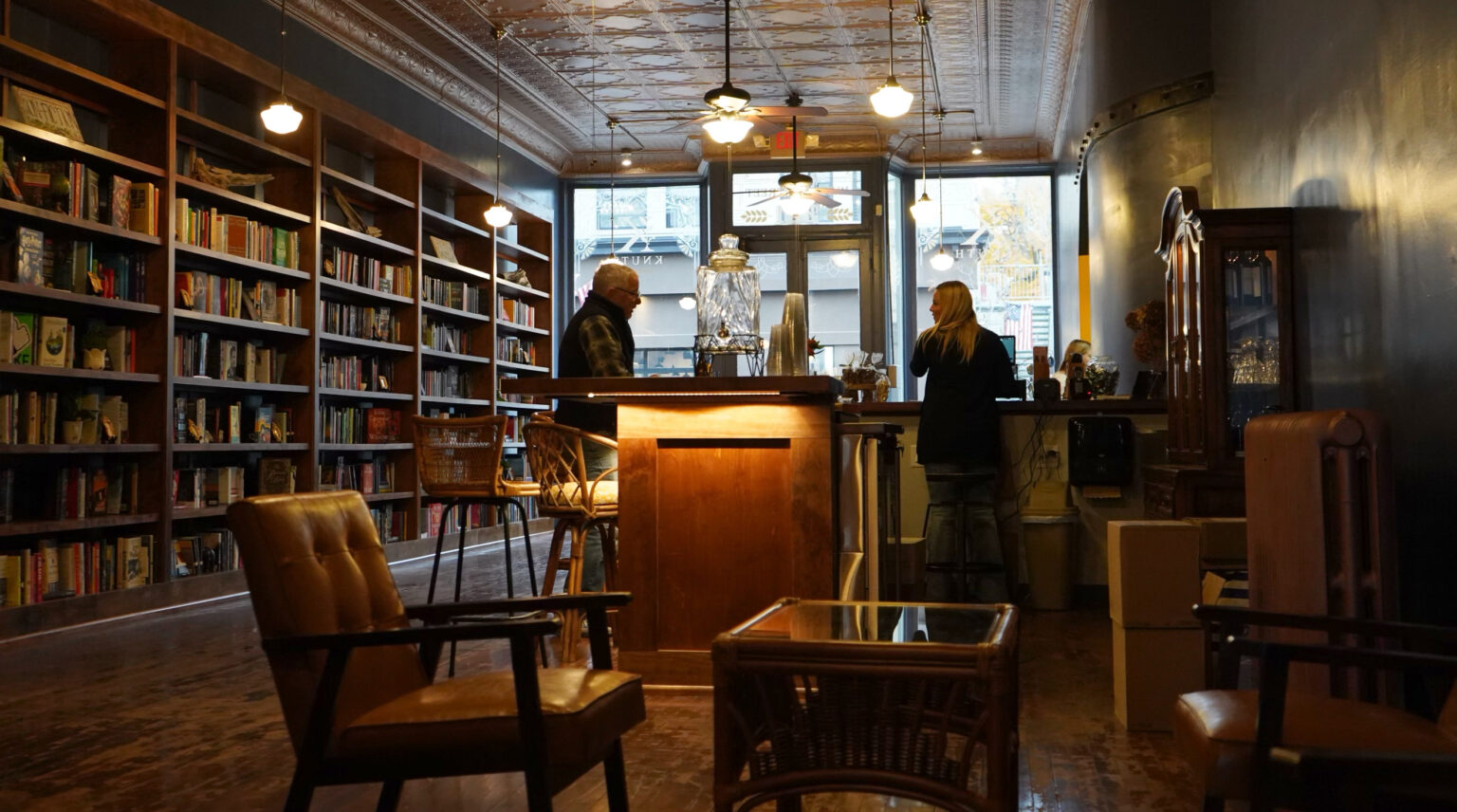 Beverages, books, community – Knuth Book Cellar now open - The Business ...